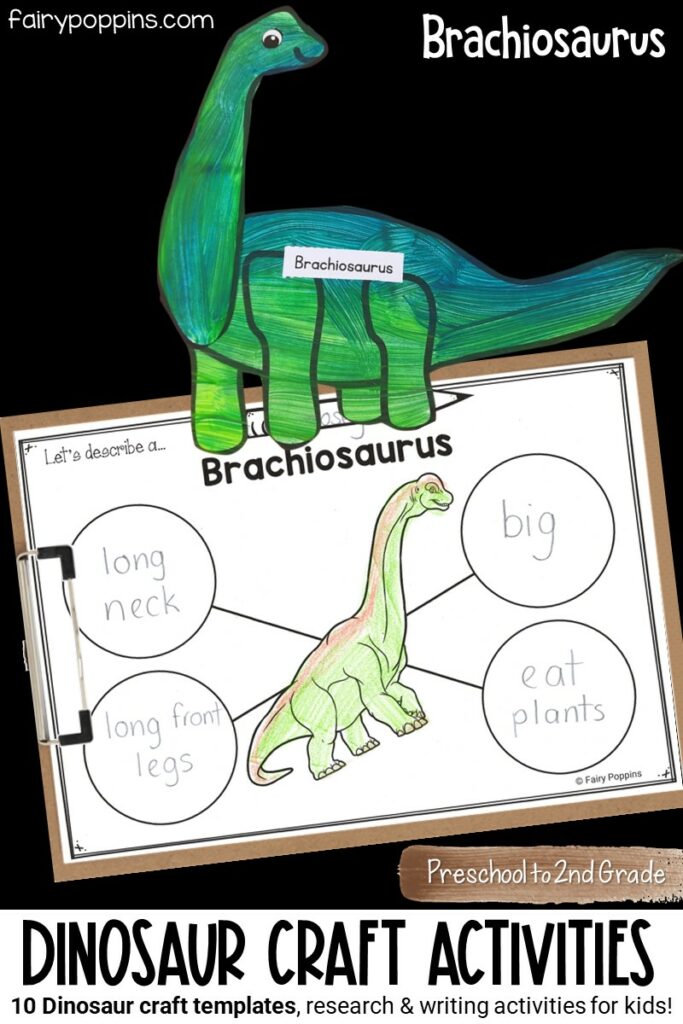 Dinosaur Craft Activities for Kids - Fairy Poppins