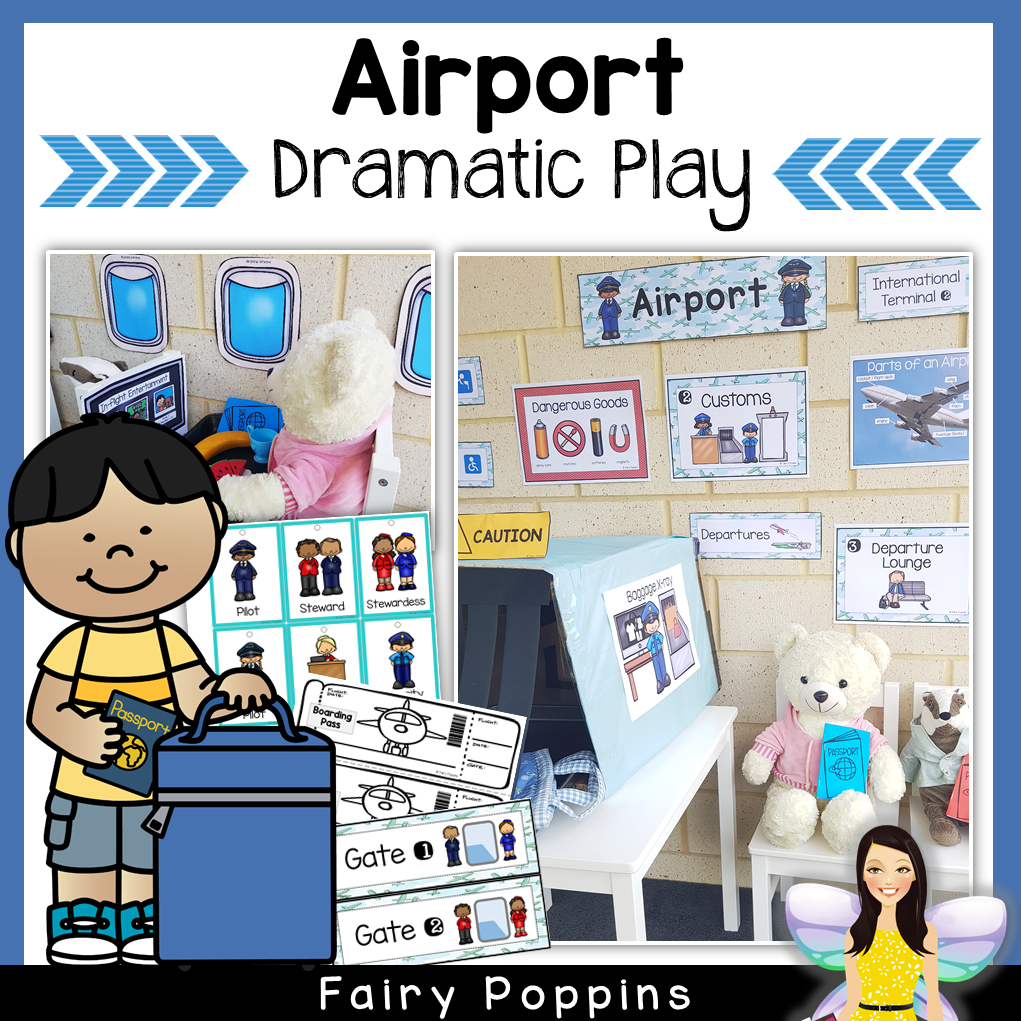 Camping Dramatic Play Center - Fairy Poppins