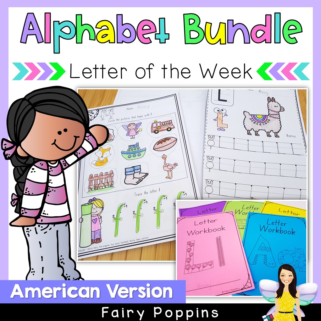 Letter of the Week Activities - Fairy Poppins