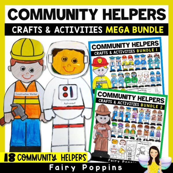 Community Helpers Crafts and Activities - Fairy Poppins