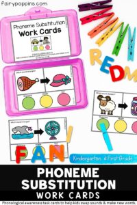 Phonological Awareness Activities for Kindergarten - Fairy Poppins