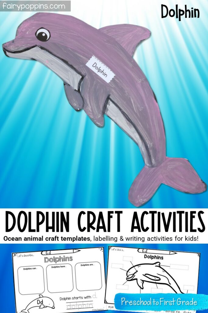 Ocean Animal Crafts and Activities for Kids - Fairy Poppins