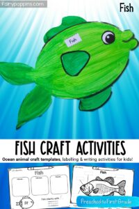 Ocean Animal Crafts and Activities for Kids - Fairy Poppins