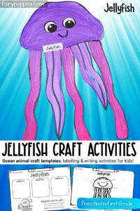 Ocean Animal Crafts and Activities for Kids - Fairy Poppins