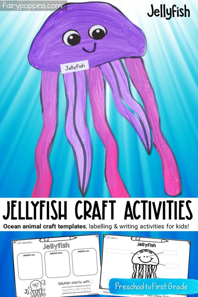 Ocean Animal Crafts and Activities for Kids - Fairy Poppins
