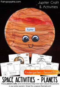 Planet Activities and Space Crafts for Kids - Fairy Poppins