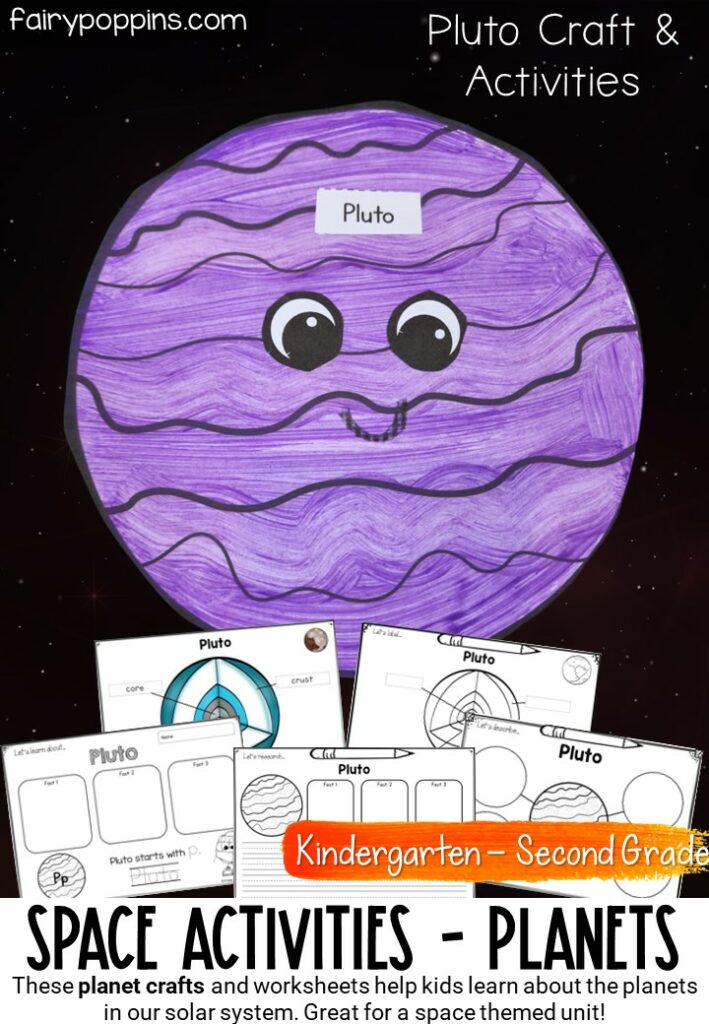 Planet Activities and Space Crafts for Kids - Fairy Poppins