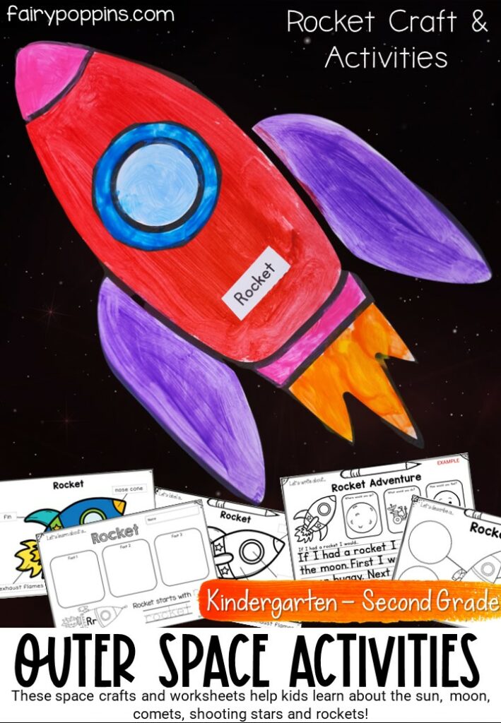 Outer Space Activities and Crafts for Kids - Fairy Poppins