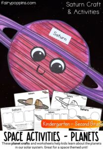 Planet Activities and Space Crafts for Kids - Fairy Poppins