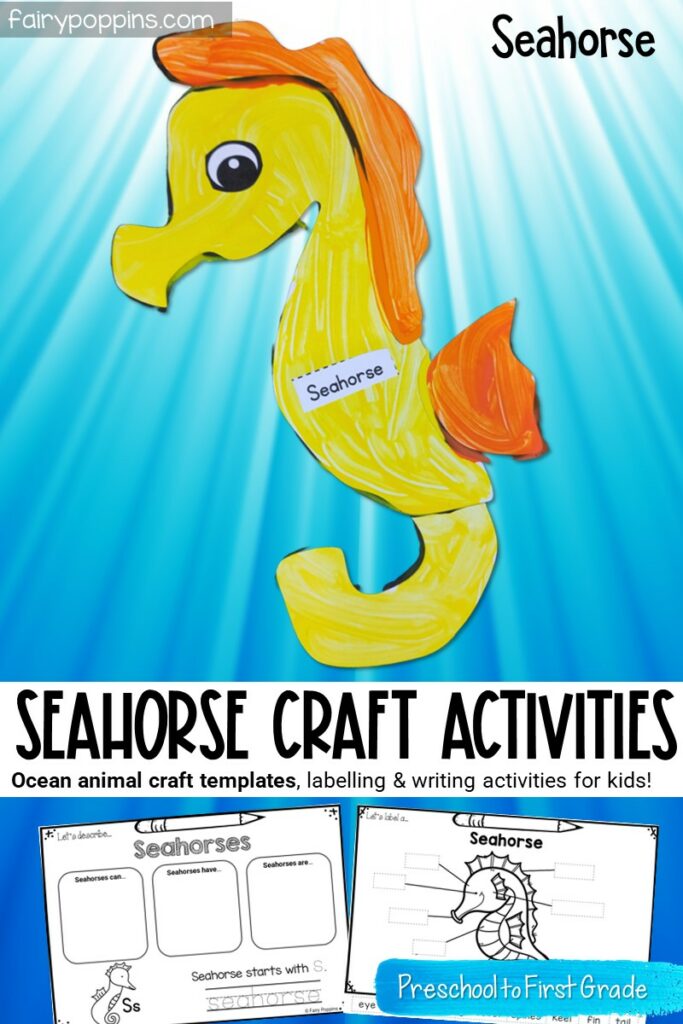 Ocean Animal Crafts and Activities for Kids - Fairy Poppins