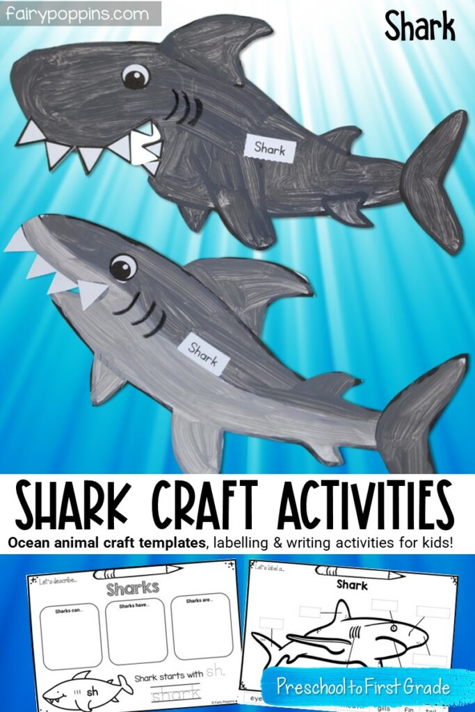 Ocean Animal Crafts and Activities for Kids - Fairy Poppins