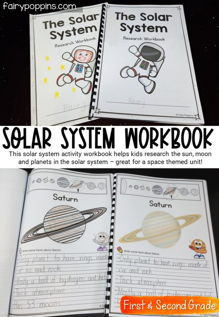 Solar System Planet Activities for Kids - Fairy Poppins