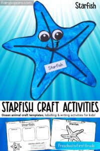 Ocean Animal Crafts and Activities for Kids - Fairy Poppins