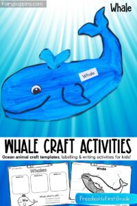 Ocean Animal Crafts and Activities for Kids - Fairy Poppins