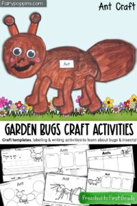 Bug Crafts and Insect Activities for Kids - Fairy Poppins