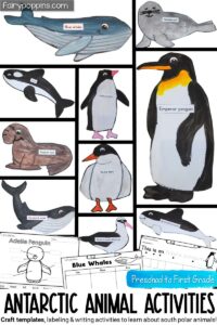 Arctic Animal Crafts and Activities for Kids - Fairy Poppins