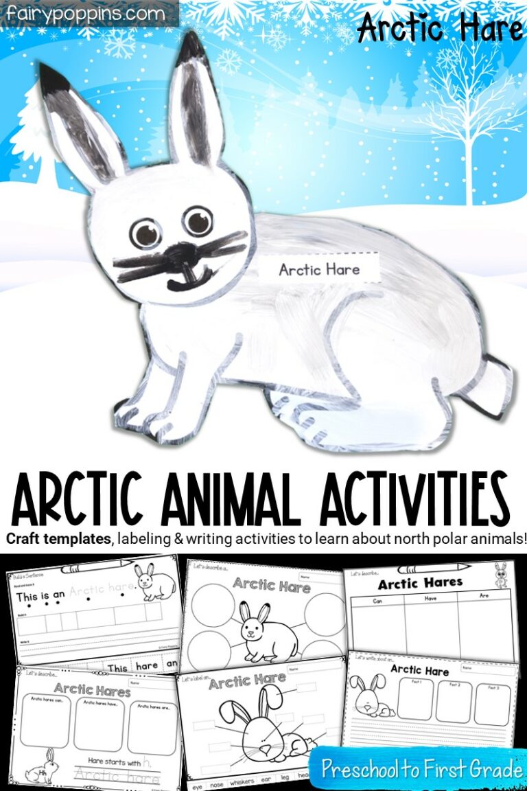 Arctic Animal Crafts and Activities for Kids - Fairy Poppins