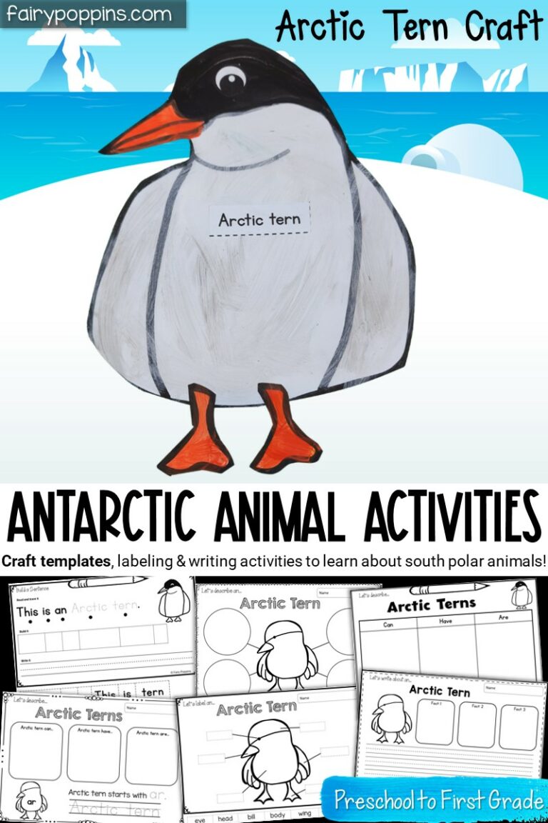 Antarctic Animal Crafts and Activities for Kids - Fairy Poppins