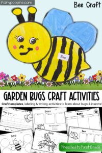 Bug Crafts and Insect Activities for Kids - Fairy Poppins