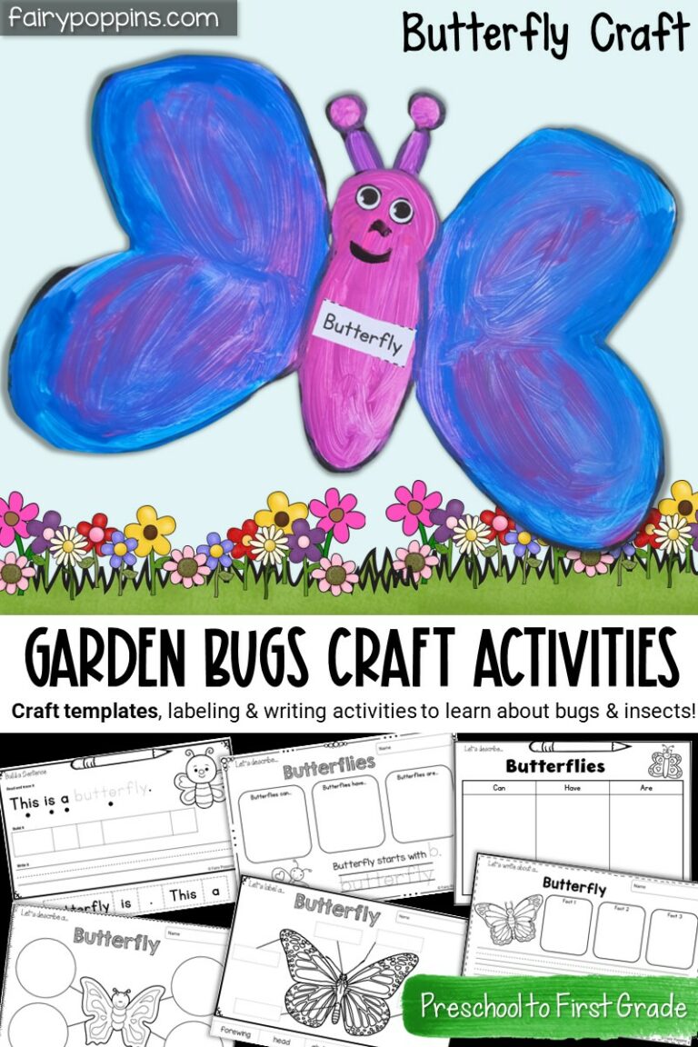 Bug Crafts and Insect Activities for Kids - Fairy Poppins