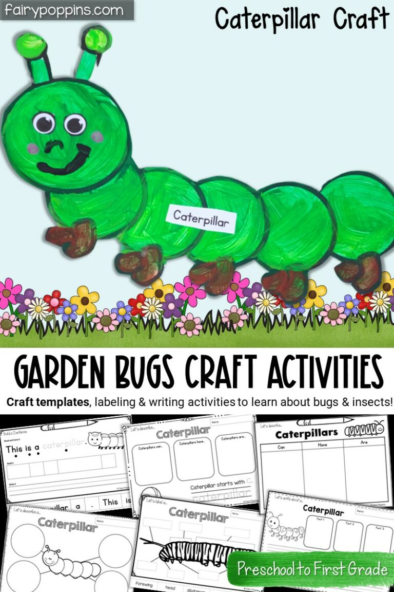 Bug Crafts and Insect Activities for Kids - Fairy Poppins