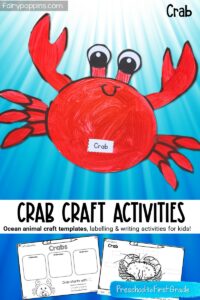 Ocean Animal Crafts and Activities for Kids - Fairy Poppins