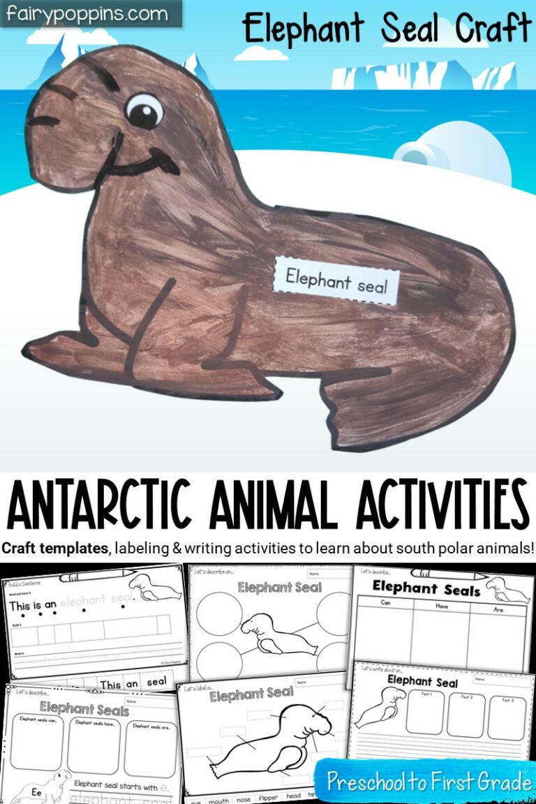 Antarctic Animal Crafts and Activities for Kids - Fairy Poppins
