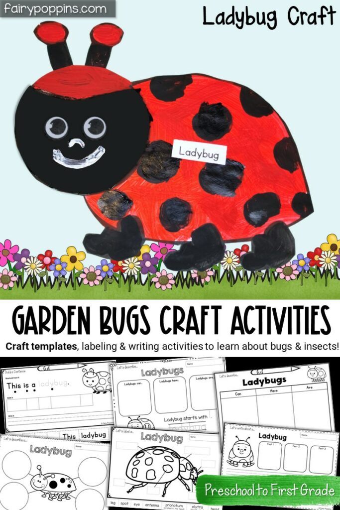 Bug Crafts and Insect Activities for Kids - Fairy Poppins