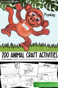 Zoo Animal Crafts and Activities for Kids - Fairy Poppins
