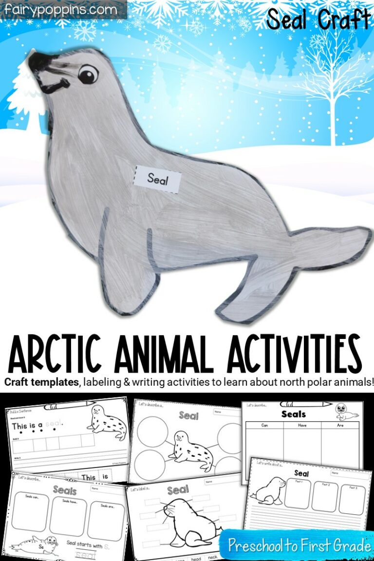 Arctic Animal Crafts and Activities for Kids - Fairy Poppins