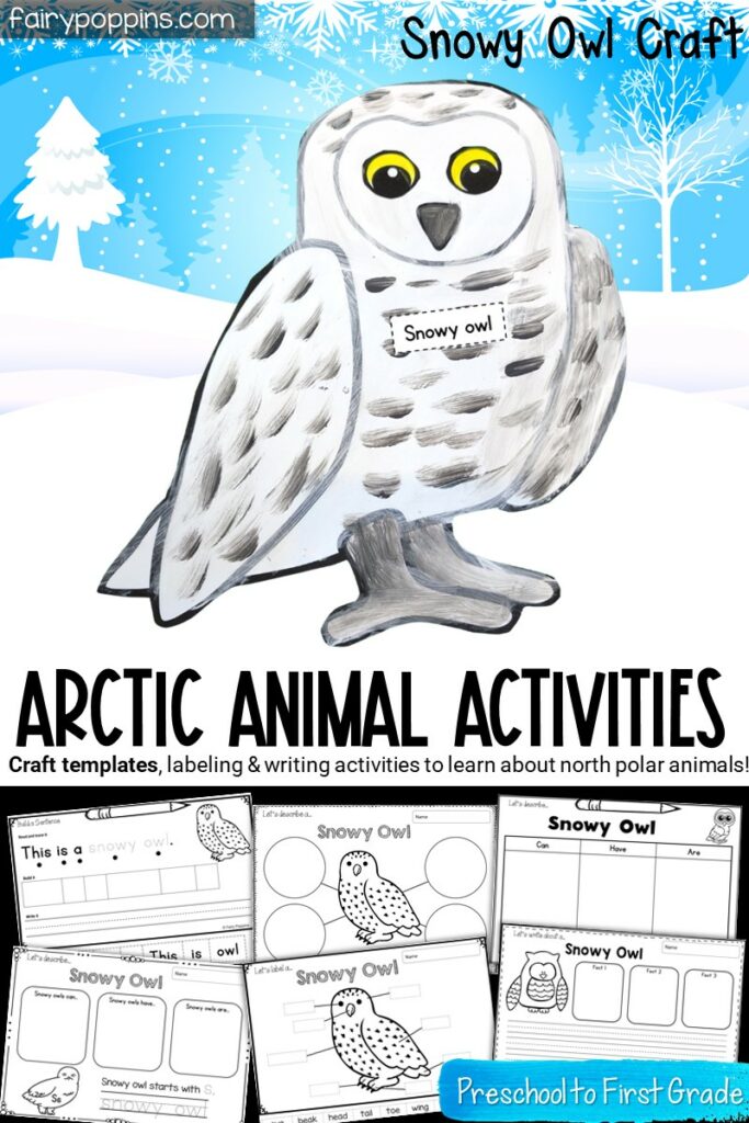 Arctic Animal Crafts and Activities for Kids - Fairy Poppins