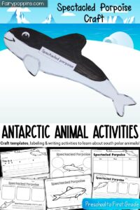 Antarctic Animal Crafts and Activities for Kids - Fairy Poppins