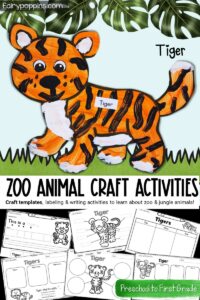 Zoo Animal Crafts and Activities for Kids - Fairy Poppins