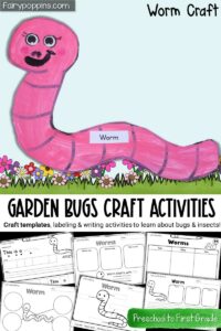Bug Crafts and Insect Activities for Kids - Fairy Poppins