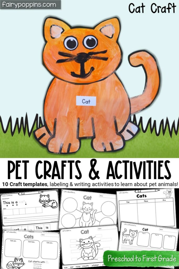 Pets Crafts and Activities for Kids - Fairy Poppins