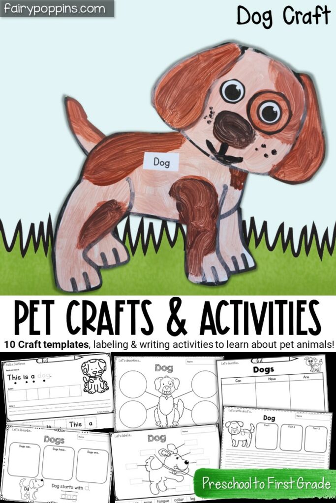 Pets Crafts and Activities for Kids - Fairy Poppins