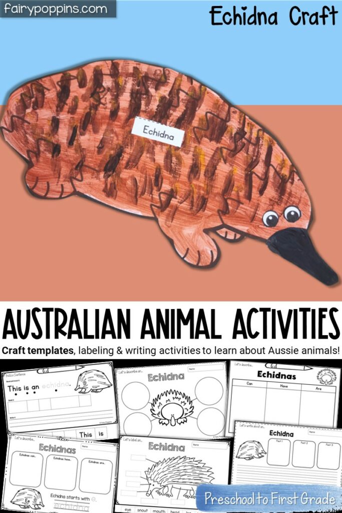Australian Animal Crafts and Activities for Kids - Fairy Poppins