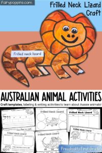 Australian Animal Crafts and Activities for Kids - Fairy Poppins