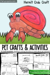 Pets Crafts and Activities for Kids - Fairy Poppins