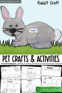 Pets Crafts and Activities for Kids - Fairy Poppins