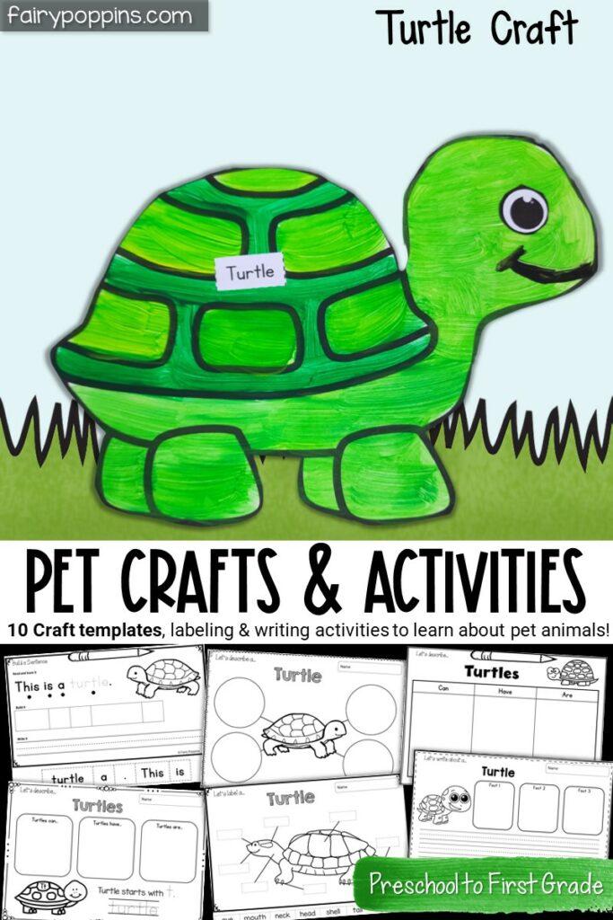 Pets Crafts and Activities for Kids - Fairy Poppins