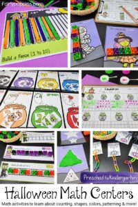 Halloween Math Activities for Kids - Fairy Poppins