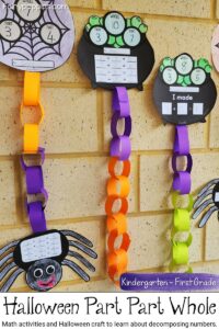 Halloween Part Part Whole Math Activities - Fairy Poppins