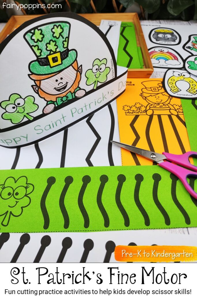 Scissor Skills & Cutting Practice Activities for Kids - Fairy Poppins