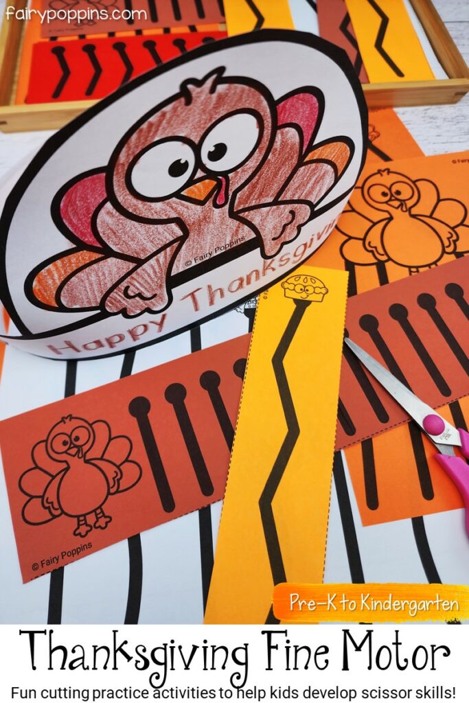 Scissor Skills & Cutting Practice Activities for Kids - Fairy Poppins