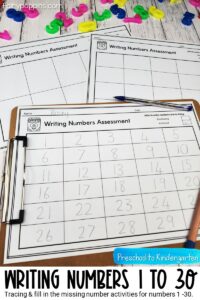 Tracing Numbers Practice for Kids - 1 to 30 - Fairy Poppins