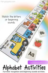 Fun Alphabet & Letter Recognition Activities - Fairy Poppins