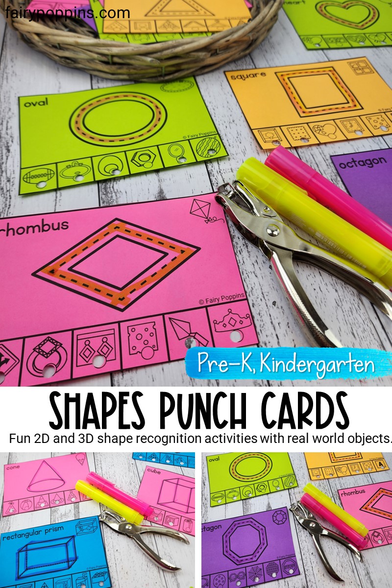 Shapes Activities with Real World Objects - Fairy Poppins