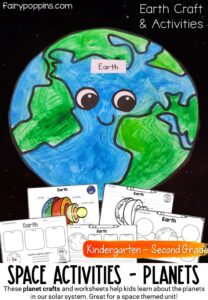Planet Activities and Space Crafts for Kids - Fairy Poppins