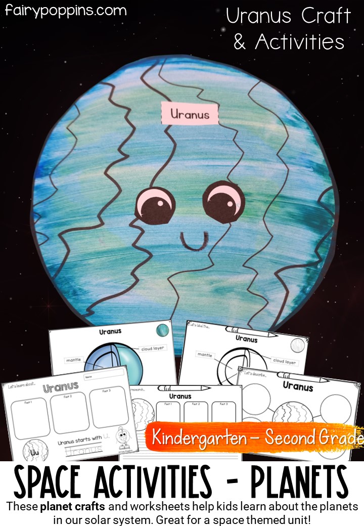 Planet Activities and Space Crafts for Kids - Fairy Poppins